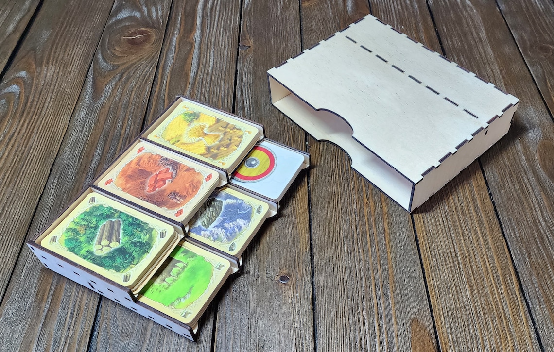 Settlers of Catan Card Caddy & Storage Box - Etsy