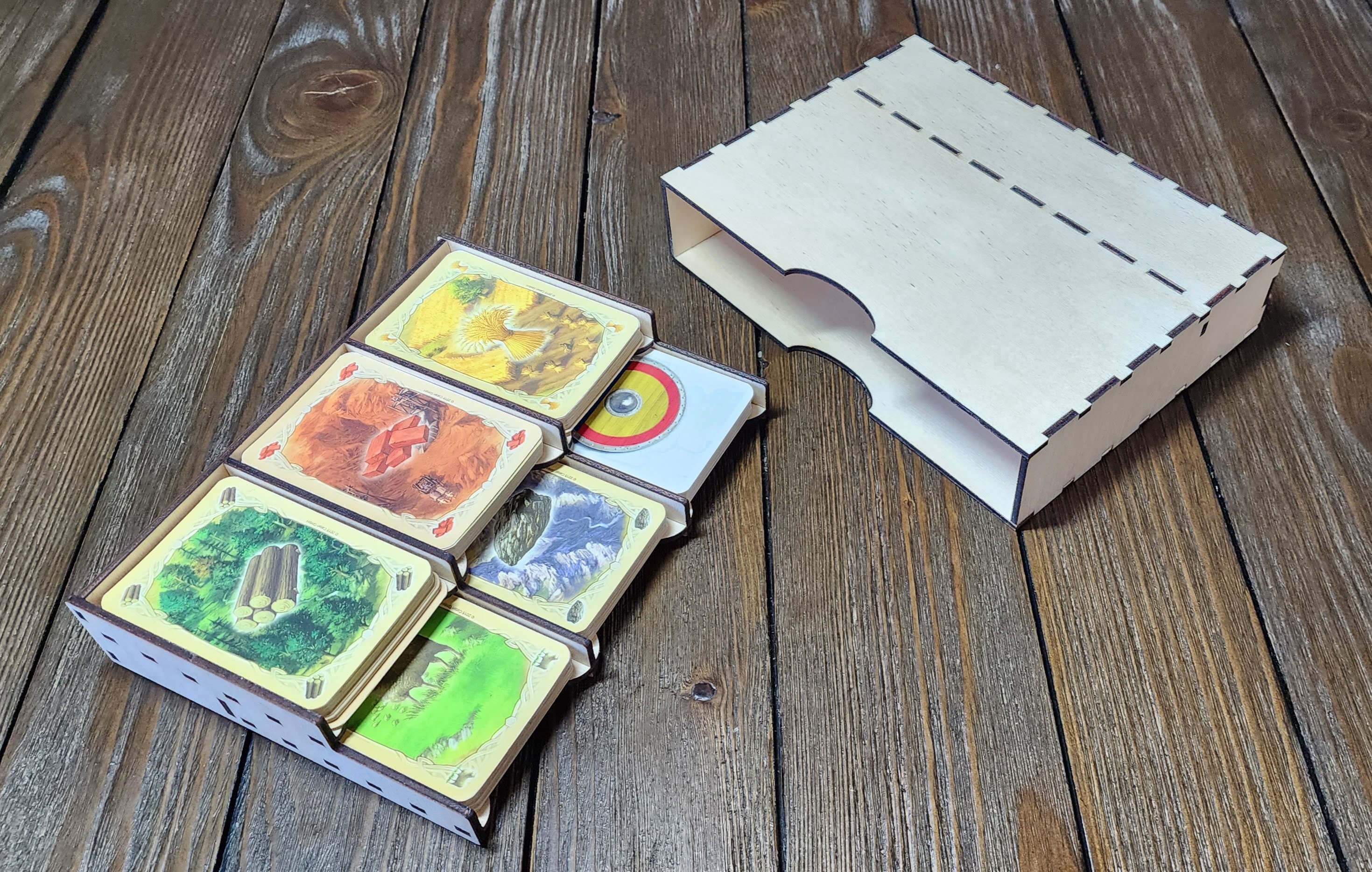 Settlers of Catan Card Caddy & Storage Box - Etsy