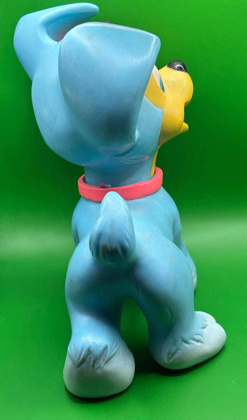Vintage Walt Disney Lady and the Tramp Blue Rubber Scamp Puppy 1960's ...