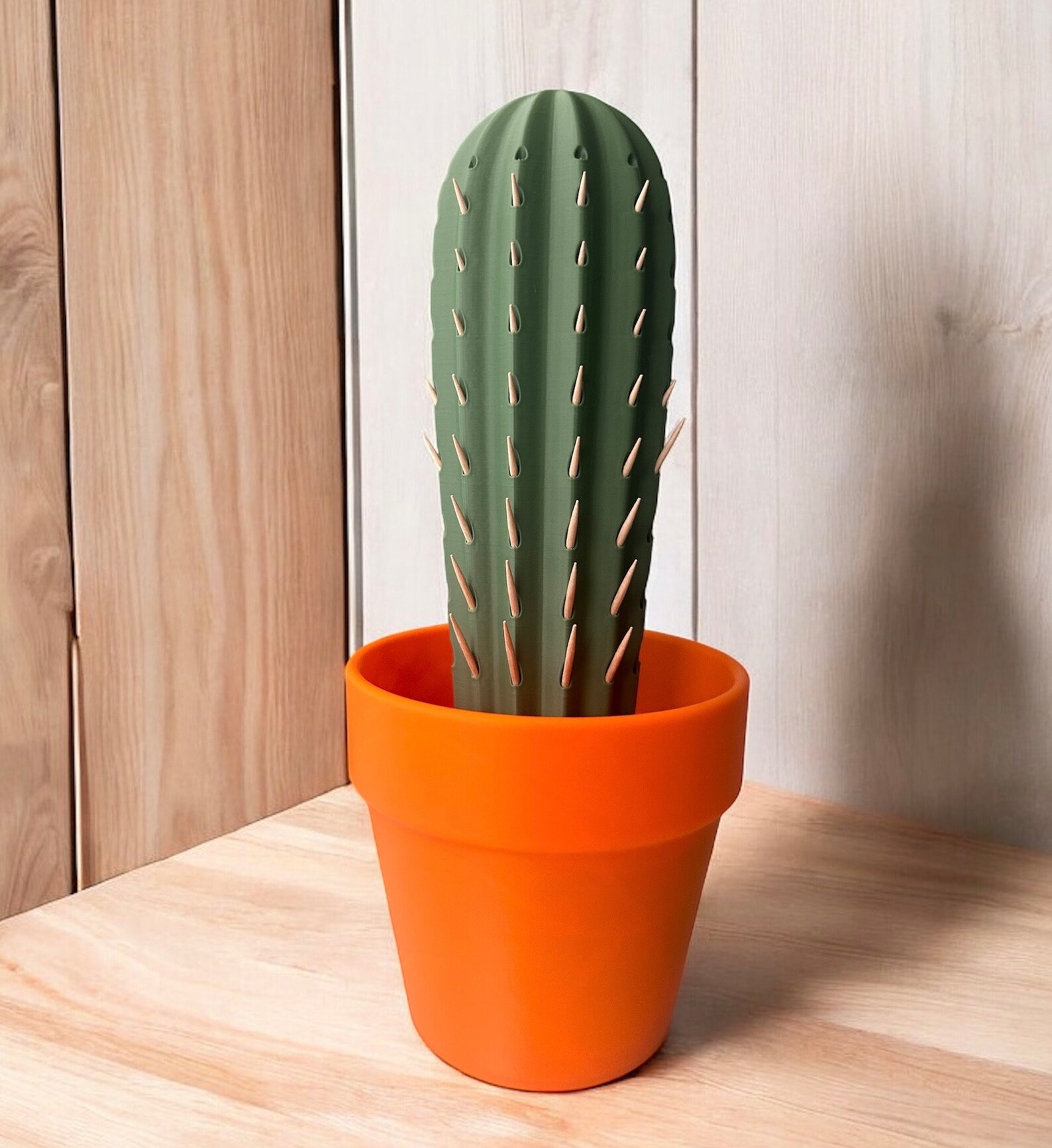 3D Printed Cactus Toothpick Dispenser | Fake House Plant | Indoor Plant ...