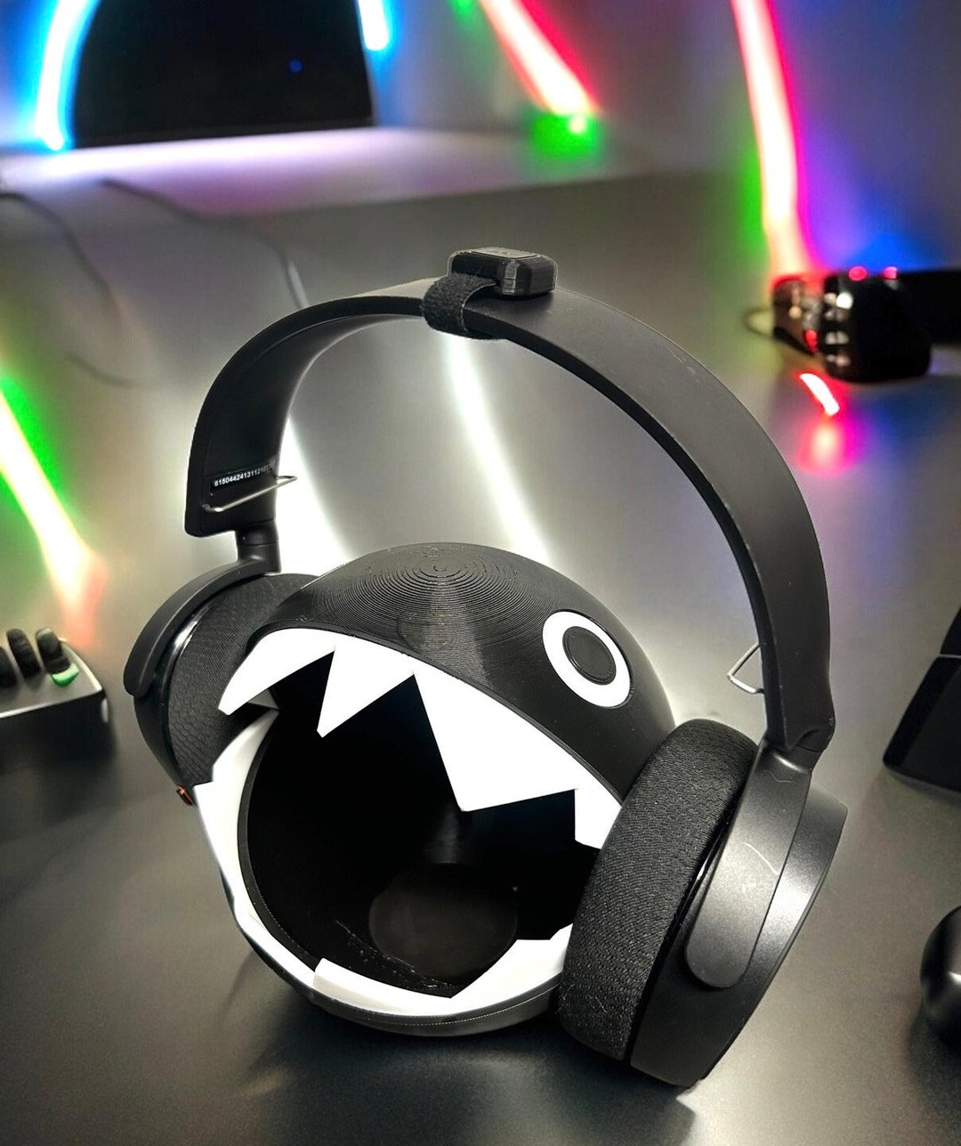 Mario Chomper Headphone Stand | Anime Headset Stand | Gaming Headset ...
