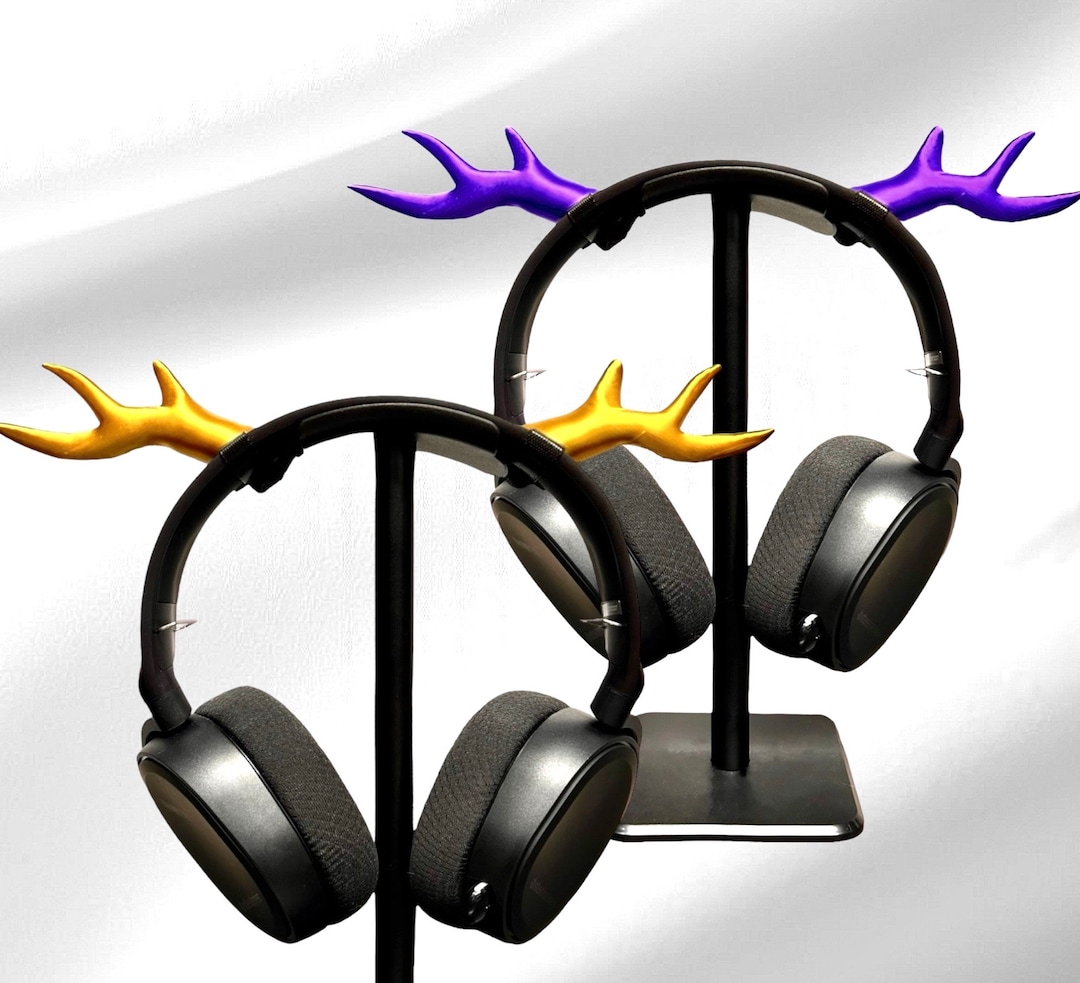 Antler Headphone Attachment | Headset Accessory | Cosplay Streamer Gift ...