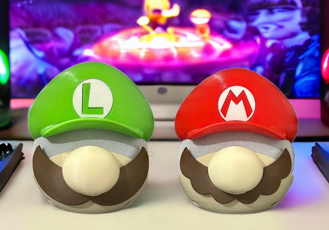 Super Mario Alexa Holder | Echo Dot 4th/5th Gen Holder | Smart Speaker ...