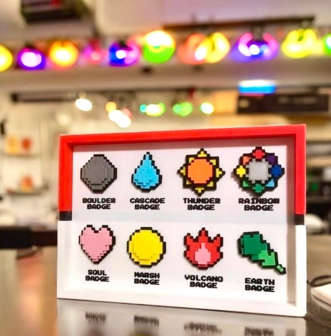 Pokémon Kanto Indigo League Gym Badge | for Collection and Cosplay ...