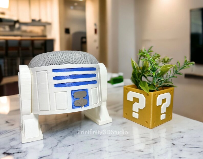 R2D2 Inspired Google Home Mini Stand | Cool Google Mini Holder - Etsy