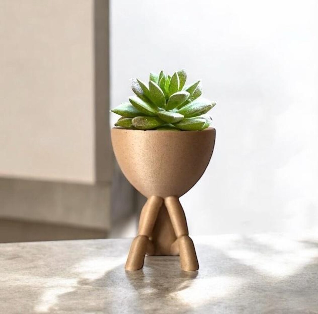 Contemplative Dreamer Planter – Thinking Person Pot for Succulents ...