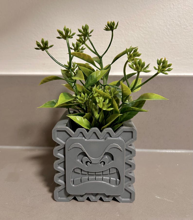 Super Mario Planter | Gamer Succulent Planters | Warp Pipe | Brick ...