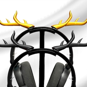 Mystic Antler Headphone Attachment | Dryad Reindeer Headset Accessory ...