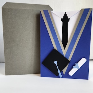 A Florida University Graduation Card With Envelope - Blue and Gray ...