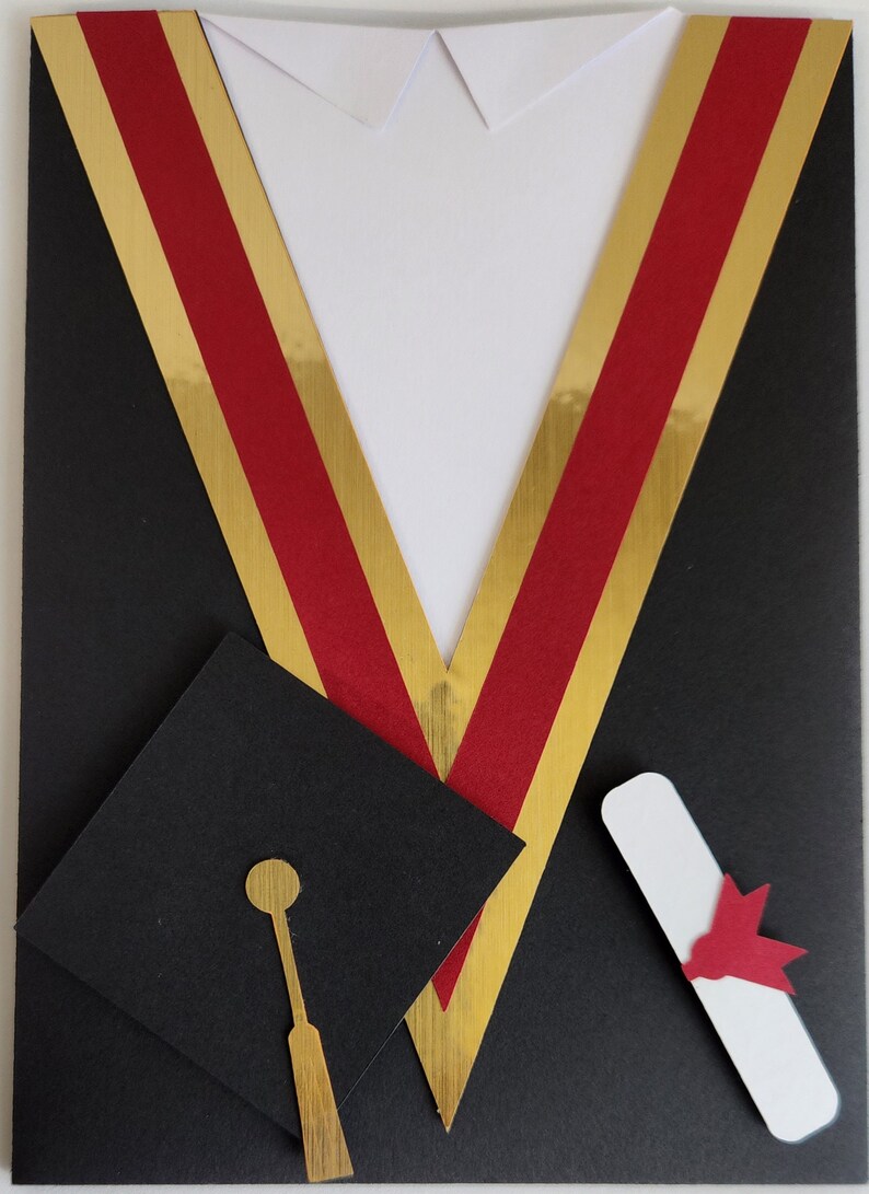 A Florida University Graduation Card With Envelope - Garnet and Gold ...