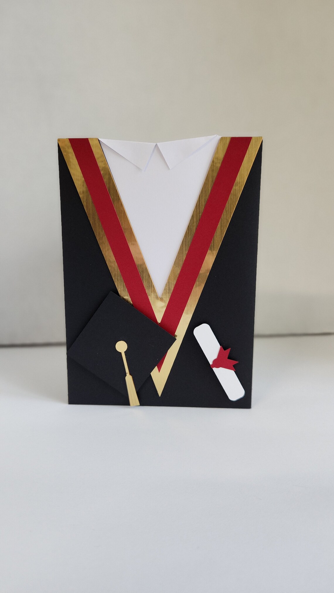 A Florida University Graduation Card With Envelope - Garnet and Gold ...