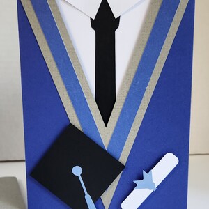 A Florida University Graduation Card With Envelope - Blue and Gray ...