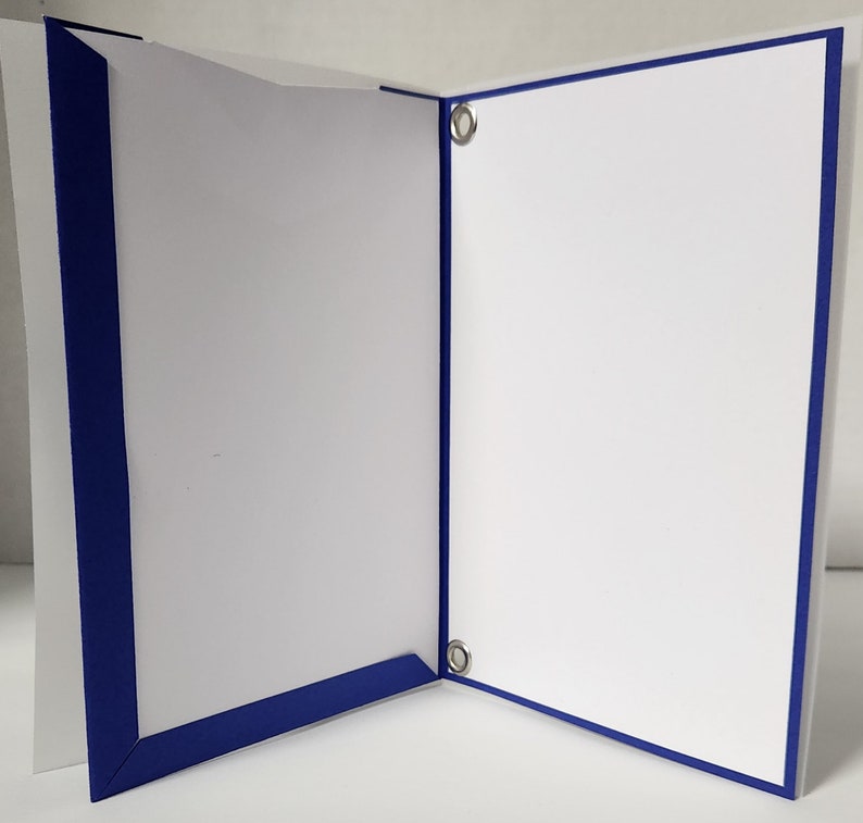 A Florida University Graduation Card With Envelope Blue and Gray Colors ...