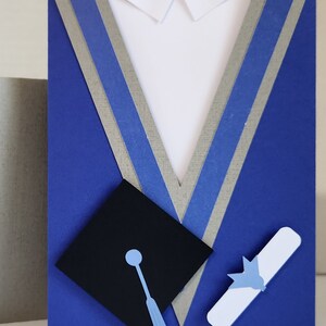 A Florida University Graduation Card With Envelope - Blue and Gray ...