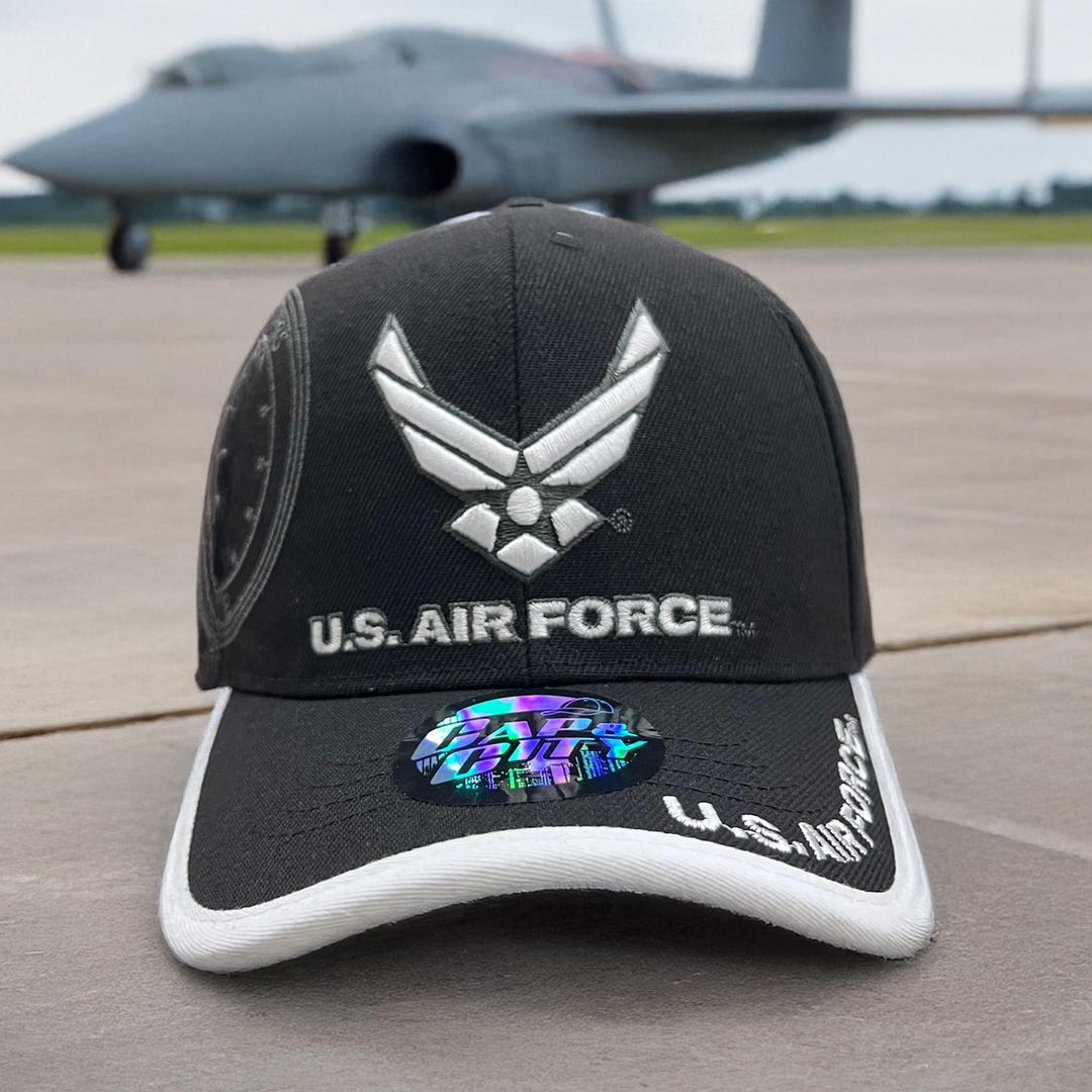 US Air Force Hat – Embroidered Military Baseball Cap | Veteran Gift ...