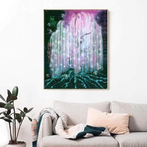 Avatar Tree of Souls Watercolor Art Print, Pandora Home Decor - Etsy