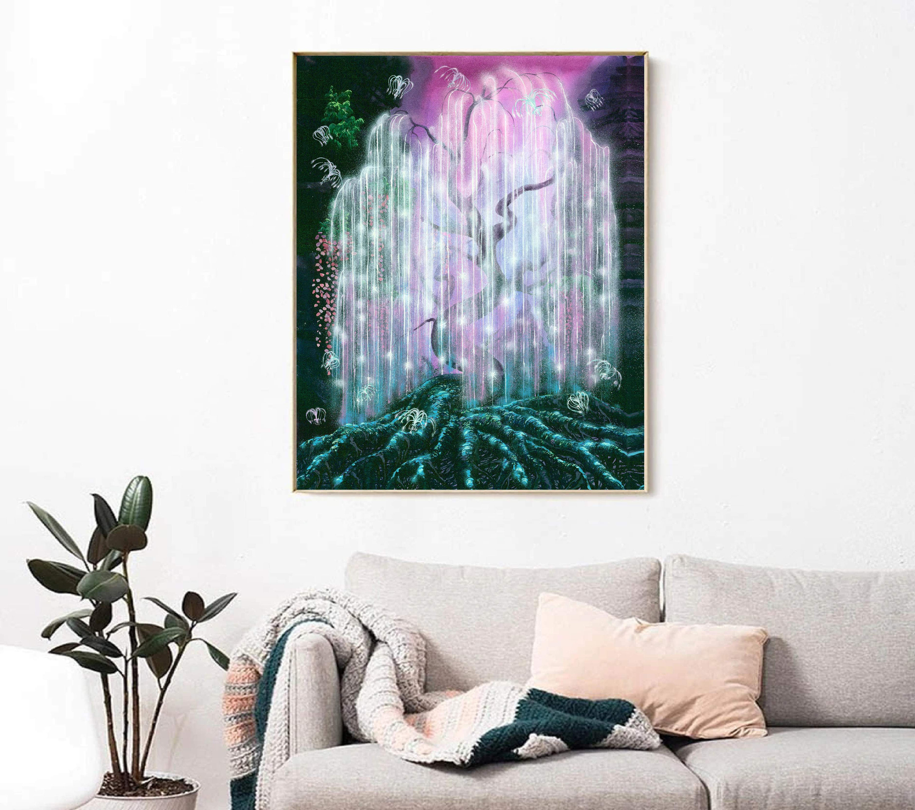 Avatar Art Print Tree of Souls Watercolor Painting Tree of Voices ...