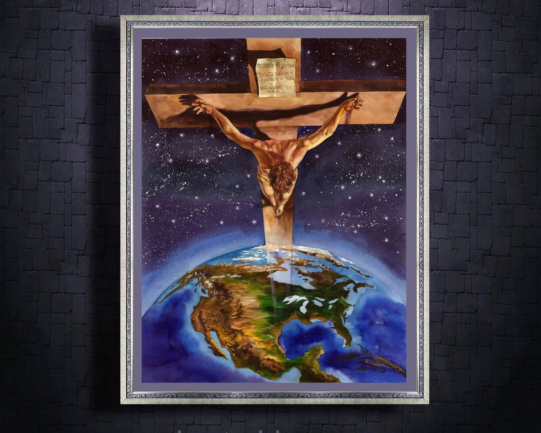 Jesus Painting Jesus Portrait Jesus LDS ART Watercolor Jesus Christ ...