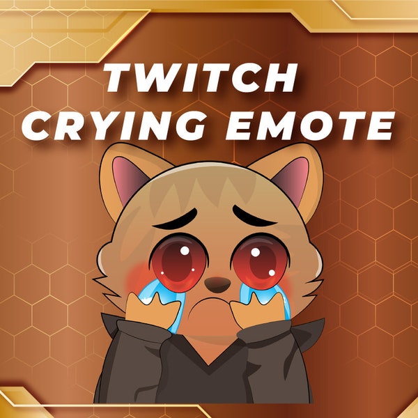 Twitch Emote Crying Girl Meme - Etsy
