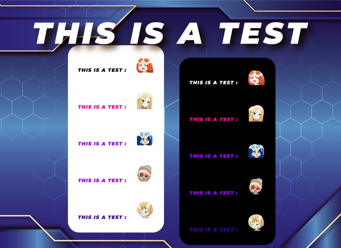 Crying Chibi Twitch Emote Cute Chibi Twitch Emote for Discord, Youtube ...