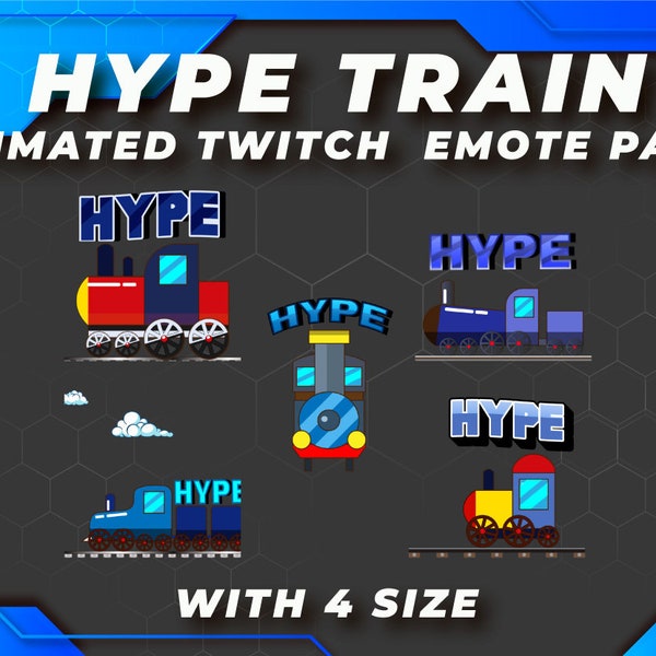 Twitch Hype Train Overlay - Etsy