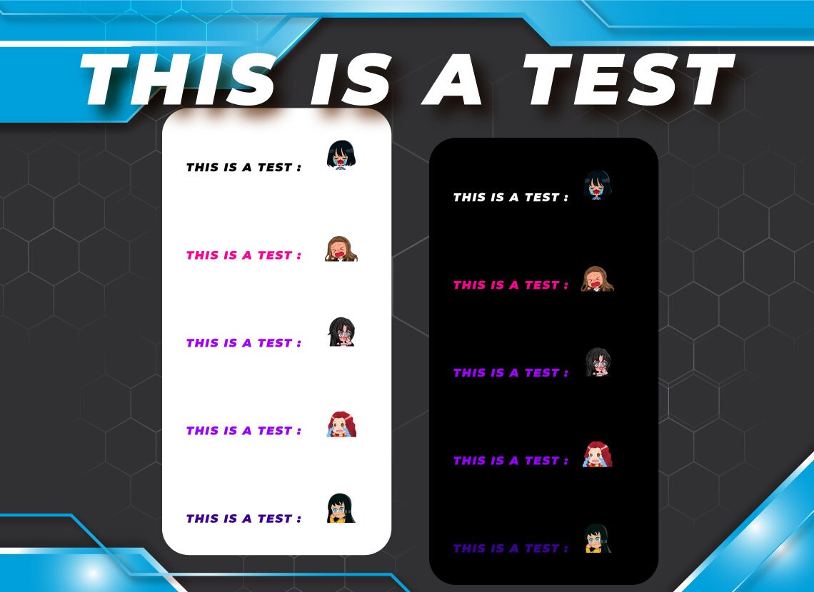 Crying Twitch Emote Cute Chibi Twitch Emote for Discord - Etsy