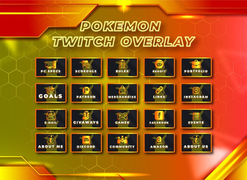 Pokemon Twitch Overlay Projects :: Photos, Videos, Logos – NQETJ
