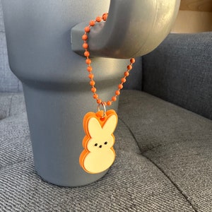 PEEPS Bunny Stanley Cup Charm, Water Bottle, Keyring, Bag Charm, Easter ...