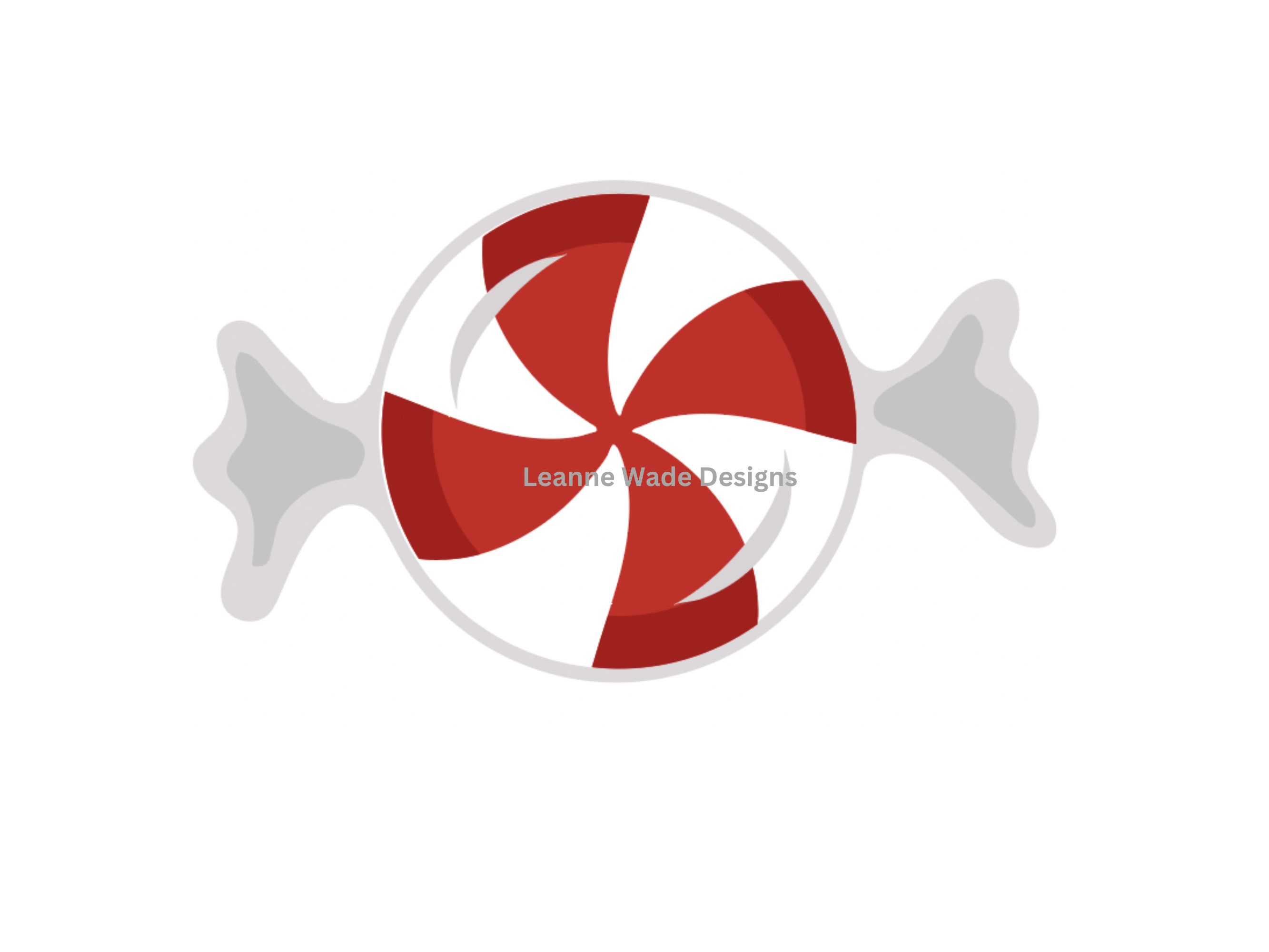 Candy Mint SVG, Red Mint in Wrapper, Cut File Red Candy Mint ...