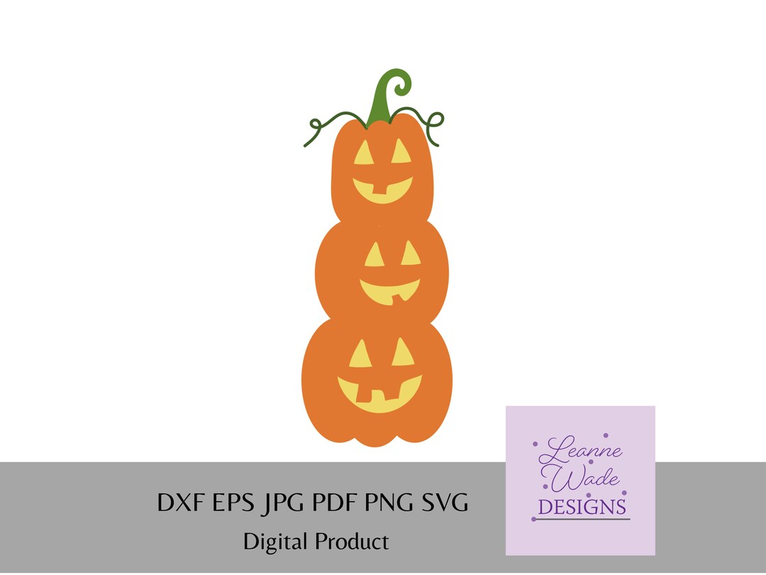 Stacked Jack O'lanterns - Etsy