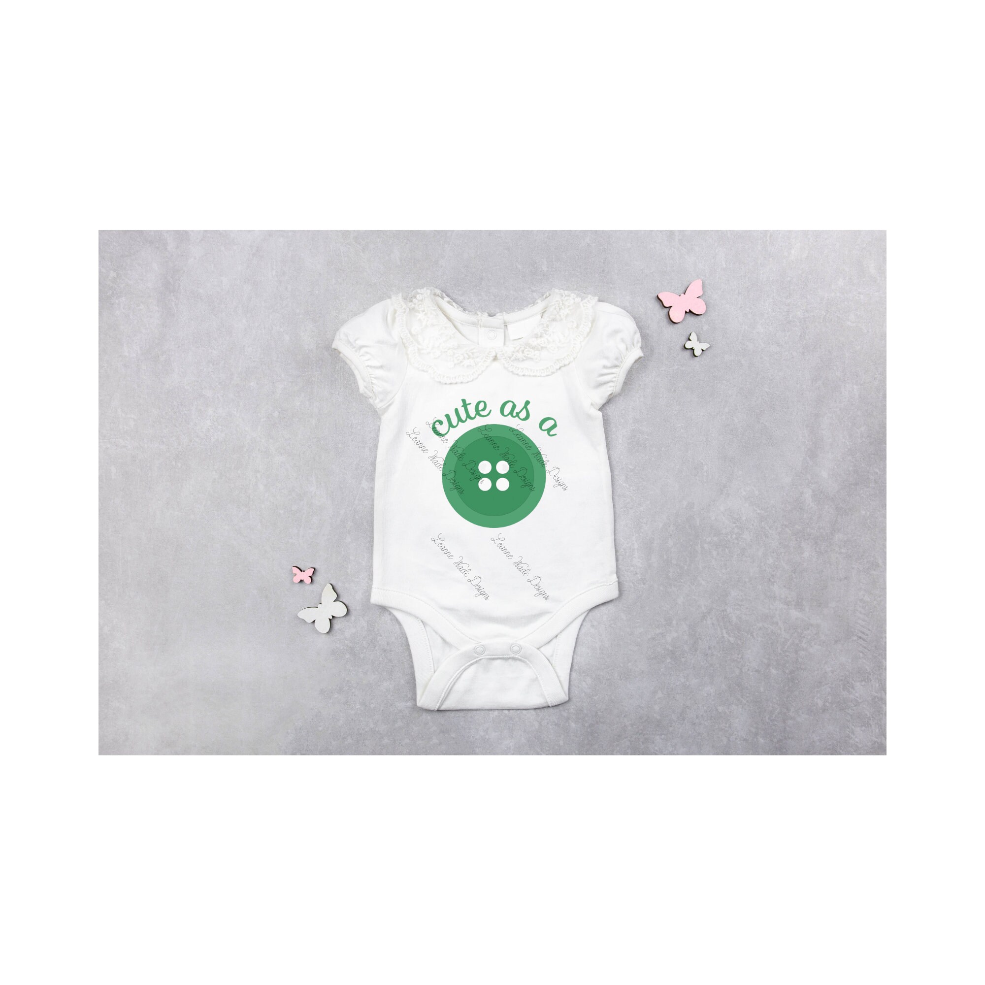 Cute as a Button Curved, Button Cut File, Cut Design for Child or ...