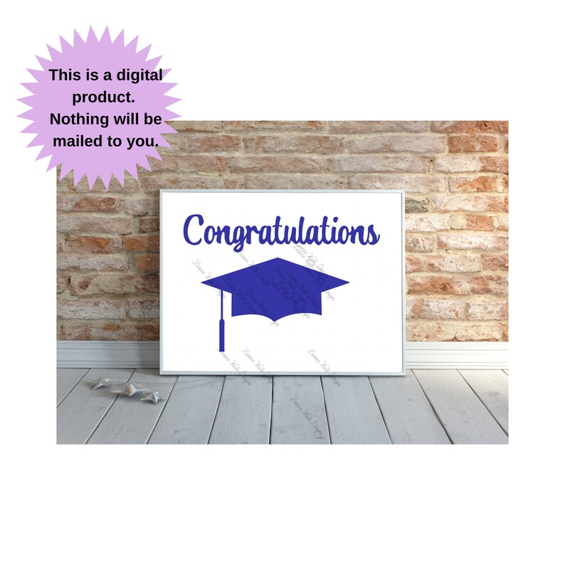 Congratulations Mortar Board - Etsy