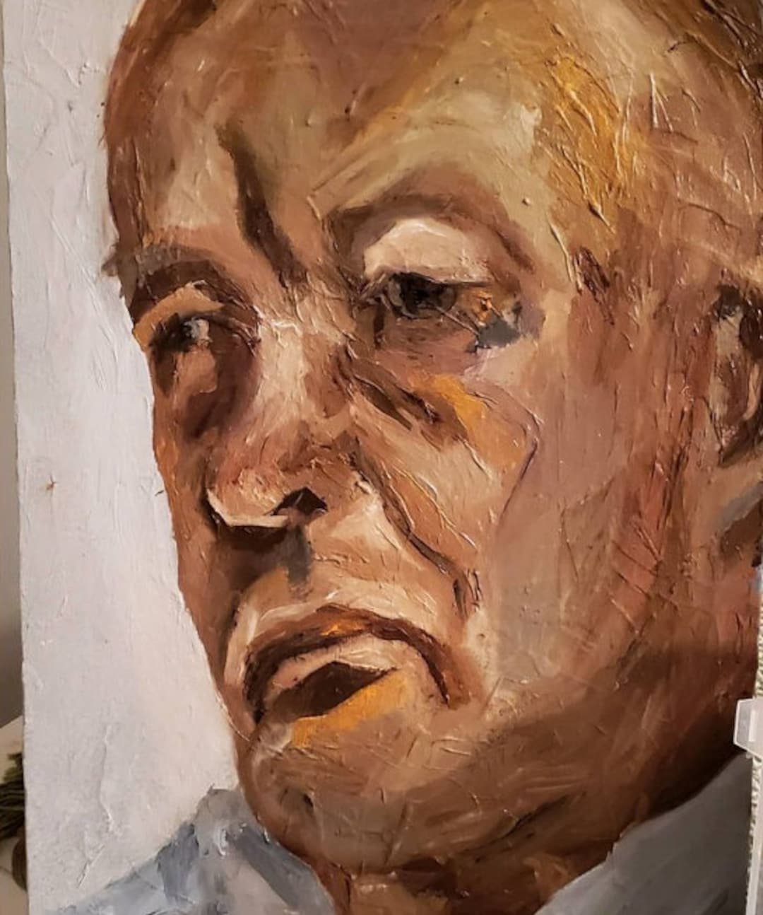 Old Man - Oil Painting - Etsy