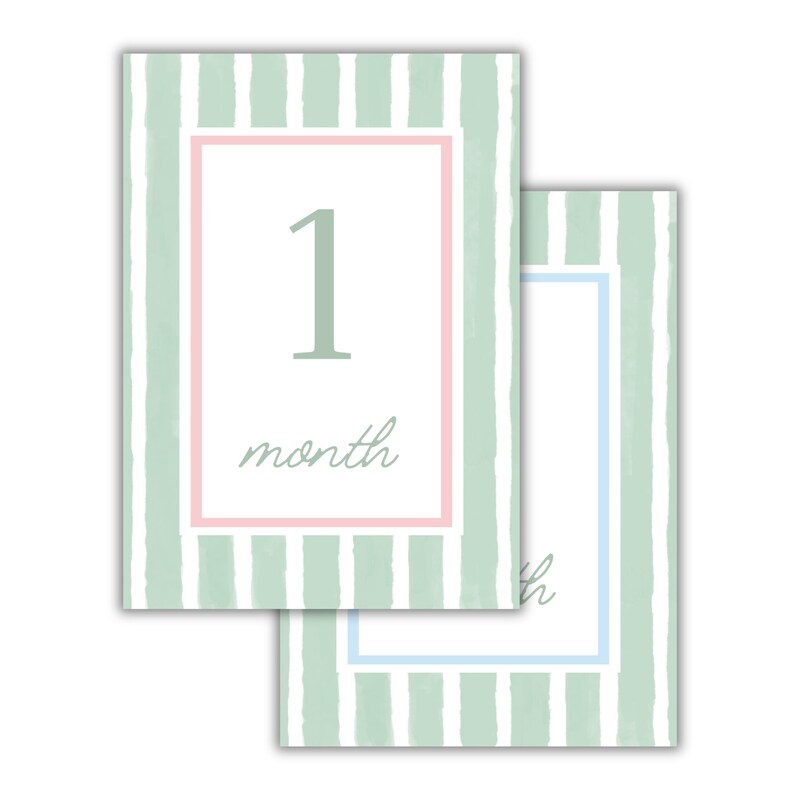 Milestone Cards - Etsy