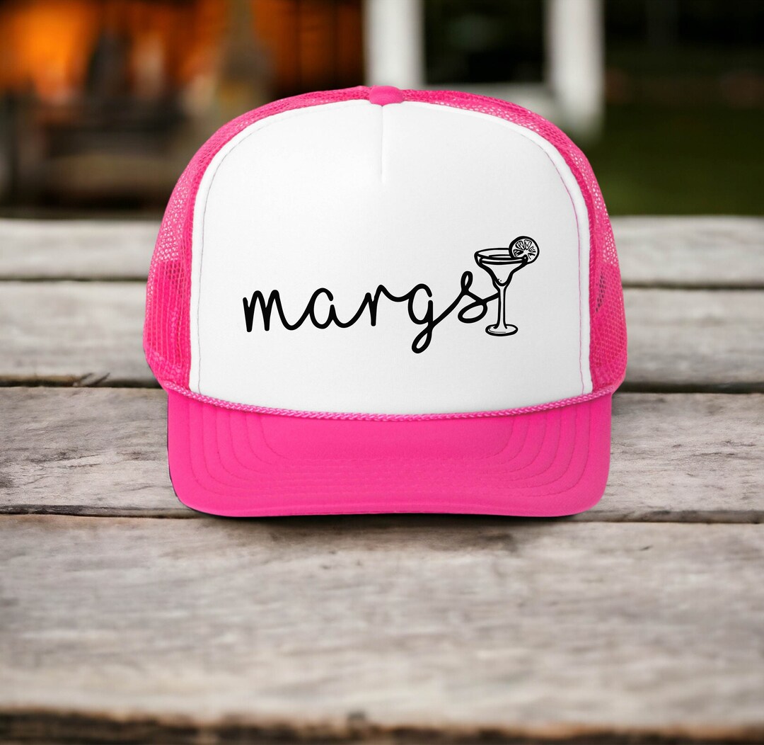 Margs Trucker Hat, Summer Party Trucker Hat, Margarita Lover Trucker ...