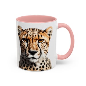 Cheetah Coffee Mug, Gift for Cheetah Lovers, Gift for Coffee Lovers ...