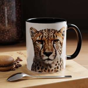Cheetah Coffee Mug, Gift for Cheetah Lovers, Gift for Coffee Lovers ...
