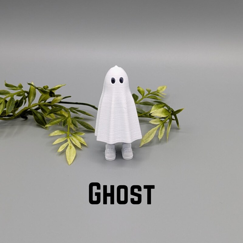 Ghost With Legs Keychain - Etsy