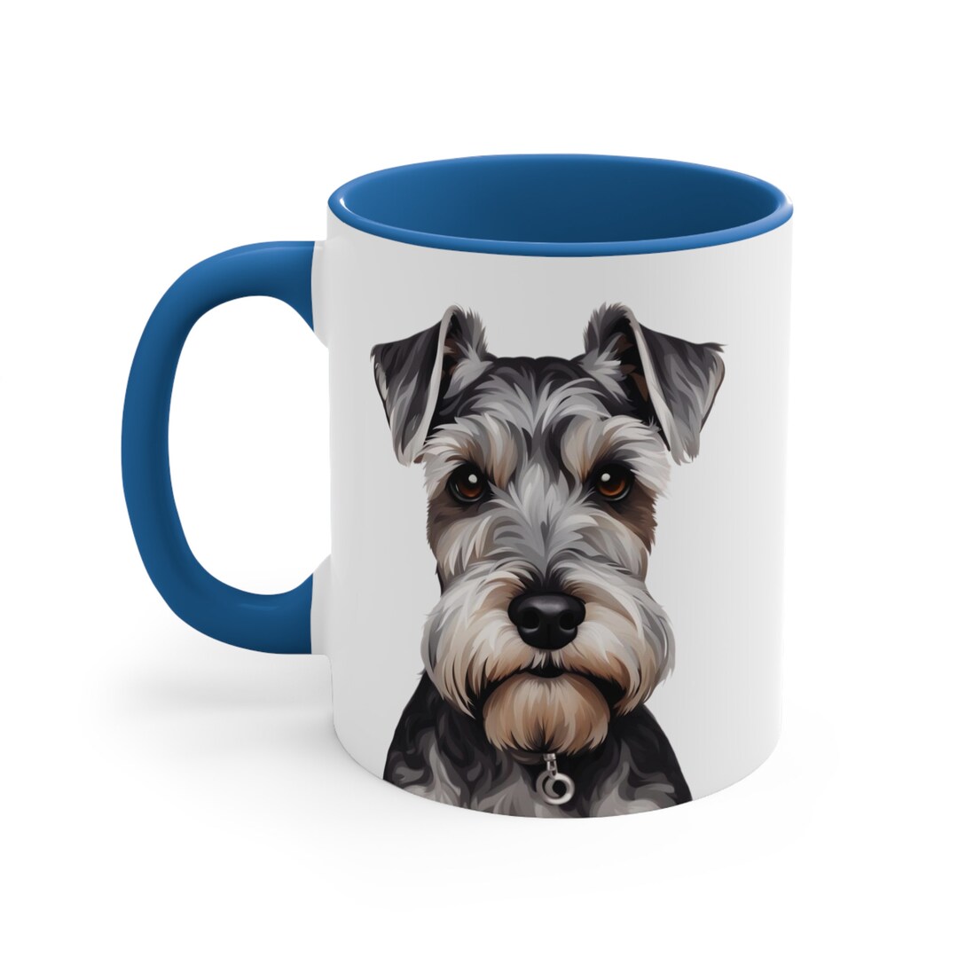 Miniature Schnauzer Illustrated Coffee Mug Gift for Dog Lovers and ...