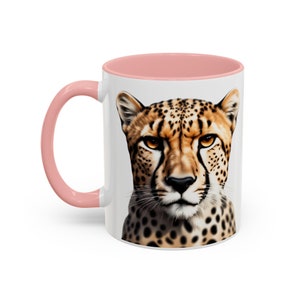 Cheetah Coffee Mug, Gift for Cheetah Lovers, Gift for Coffee Lovers ...