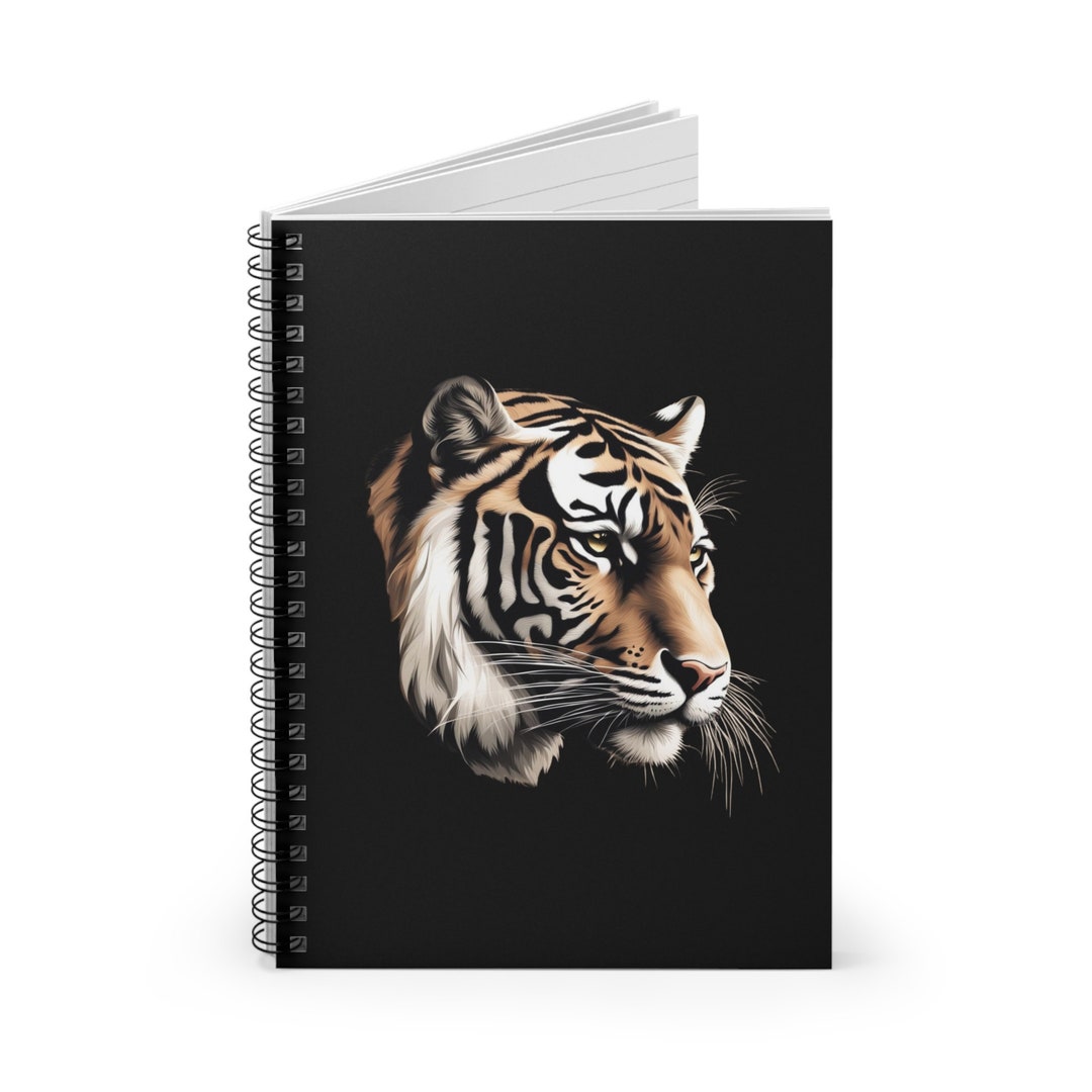 Tiger Notebook, Gift for Tiger Lover, Back to School Gift for Tiger ...
