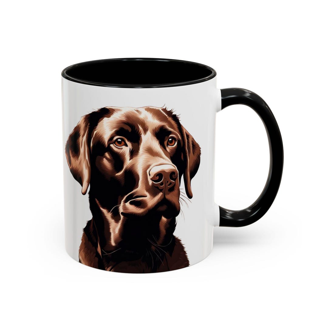 Chocolate Lab Coffee Mug, Gift for Chocolate Labrador Retriever Lover ...