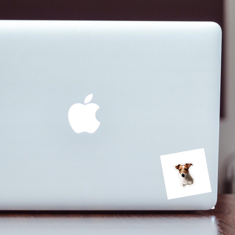 Jack Russell Terrier Die-cut Sticker, Jack Russell Terrier Sticker ...