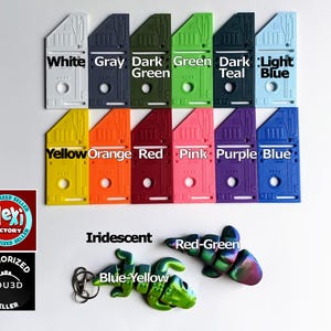 Slug Flexi Fidget Key Chain, Sensory Toy, 3D Printed Gift, Keychain ...