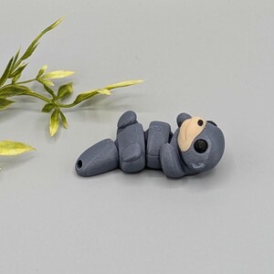 Otter Flexi Fidget Key Chain, Sensory Toy, 3D Printed Gift, Keychain ...