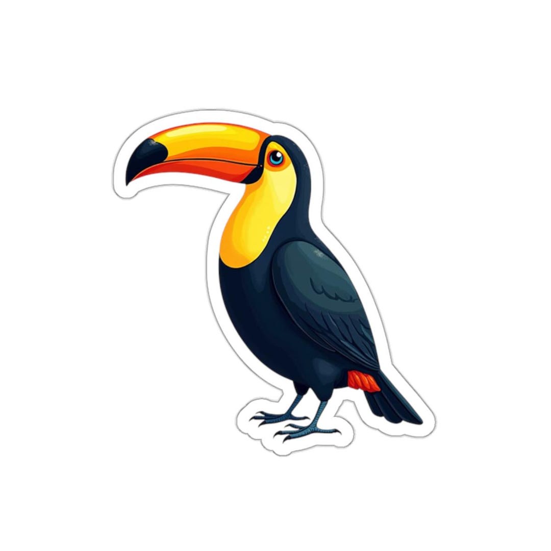 Toucan Die-cut Sticker, Toucan Sticker, Toucan Lover Gift, Toucan ...