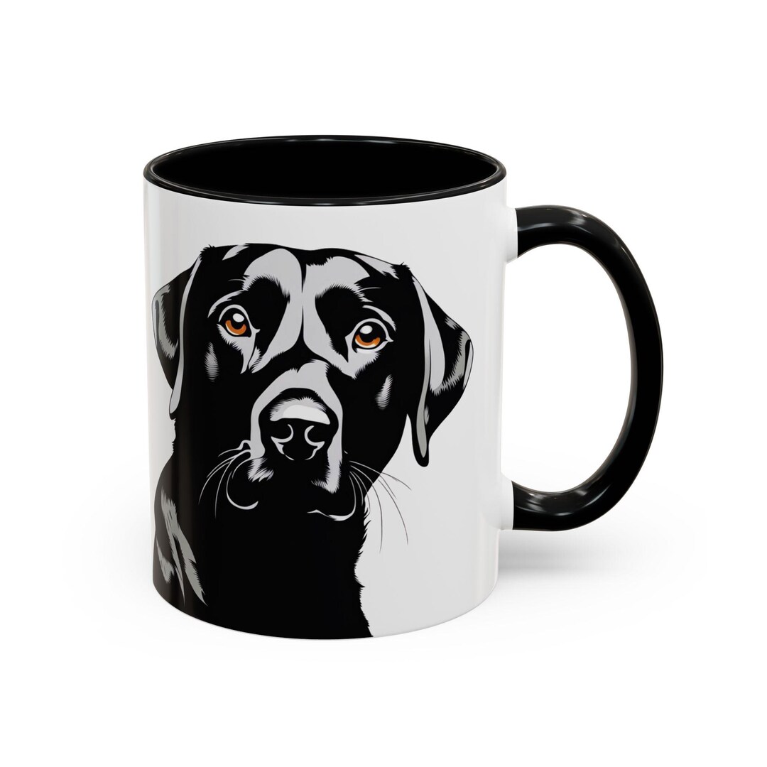 Black Lab Coffee Mug, Gift for Black Labrador Retriever Lover, Gift for ...