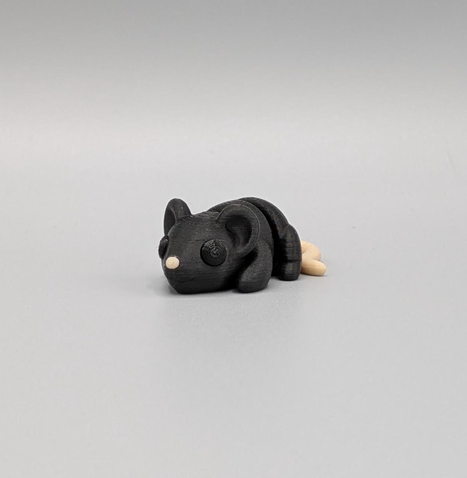 Mouse Flexi Fidget Key Chain, Sensory Toy, 3D Printed Gift, Keychain ...