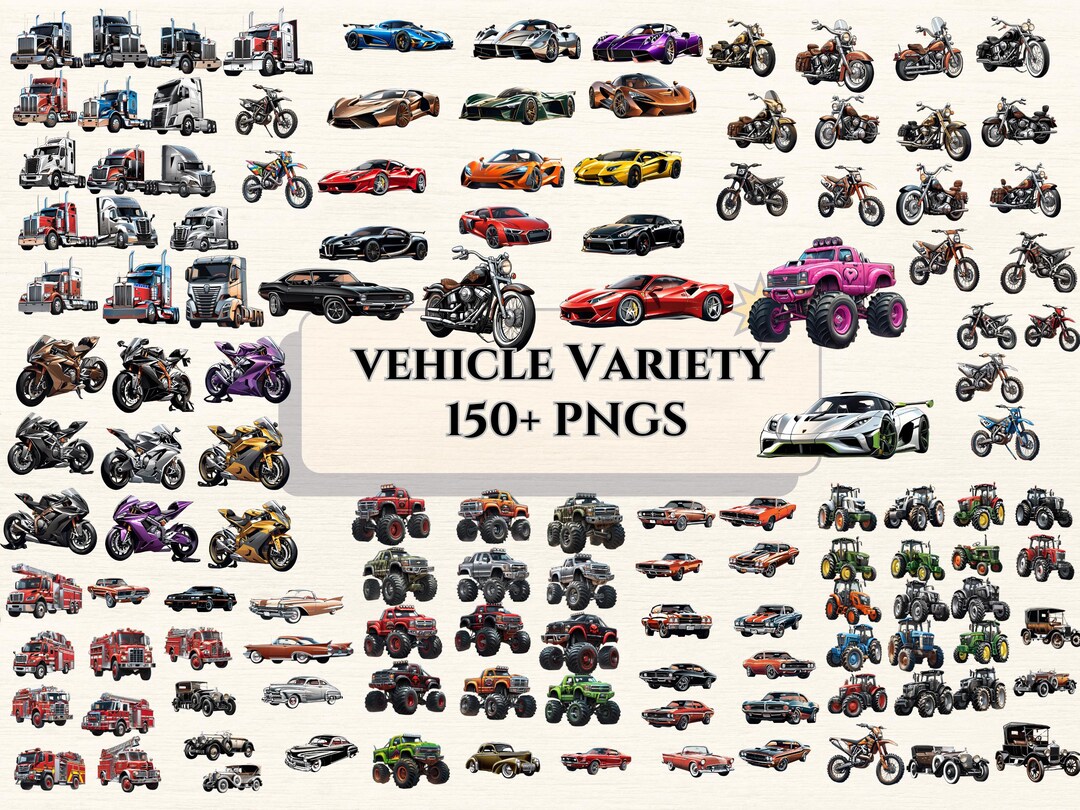 150+ Store Vehicle Variety Bundle | Ultimate Vehicle Bundle | Harley ...