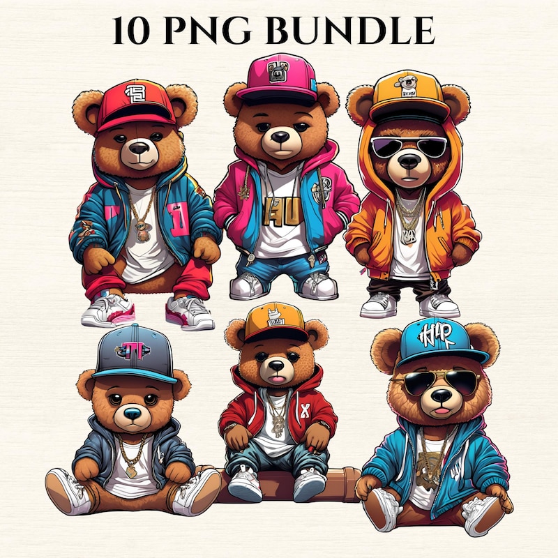 Gangster Teddy Bear - Etsy